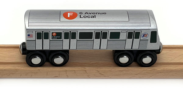 NYC R40 Slant End F-train 2-car set – Munipals
