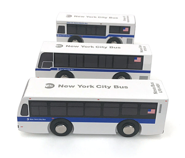 NYC Buses 3-Piece Set – Munipals