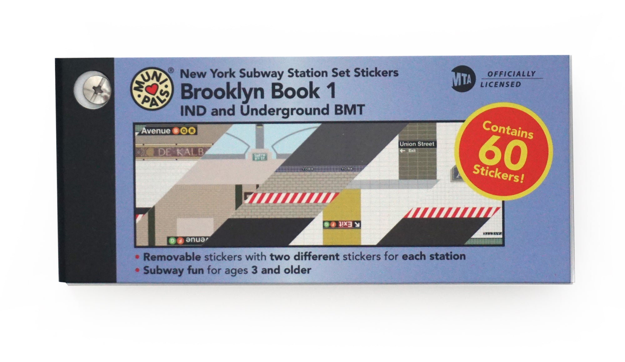 Sticker Book Brooklyn Book-1 – Munipals