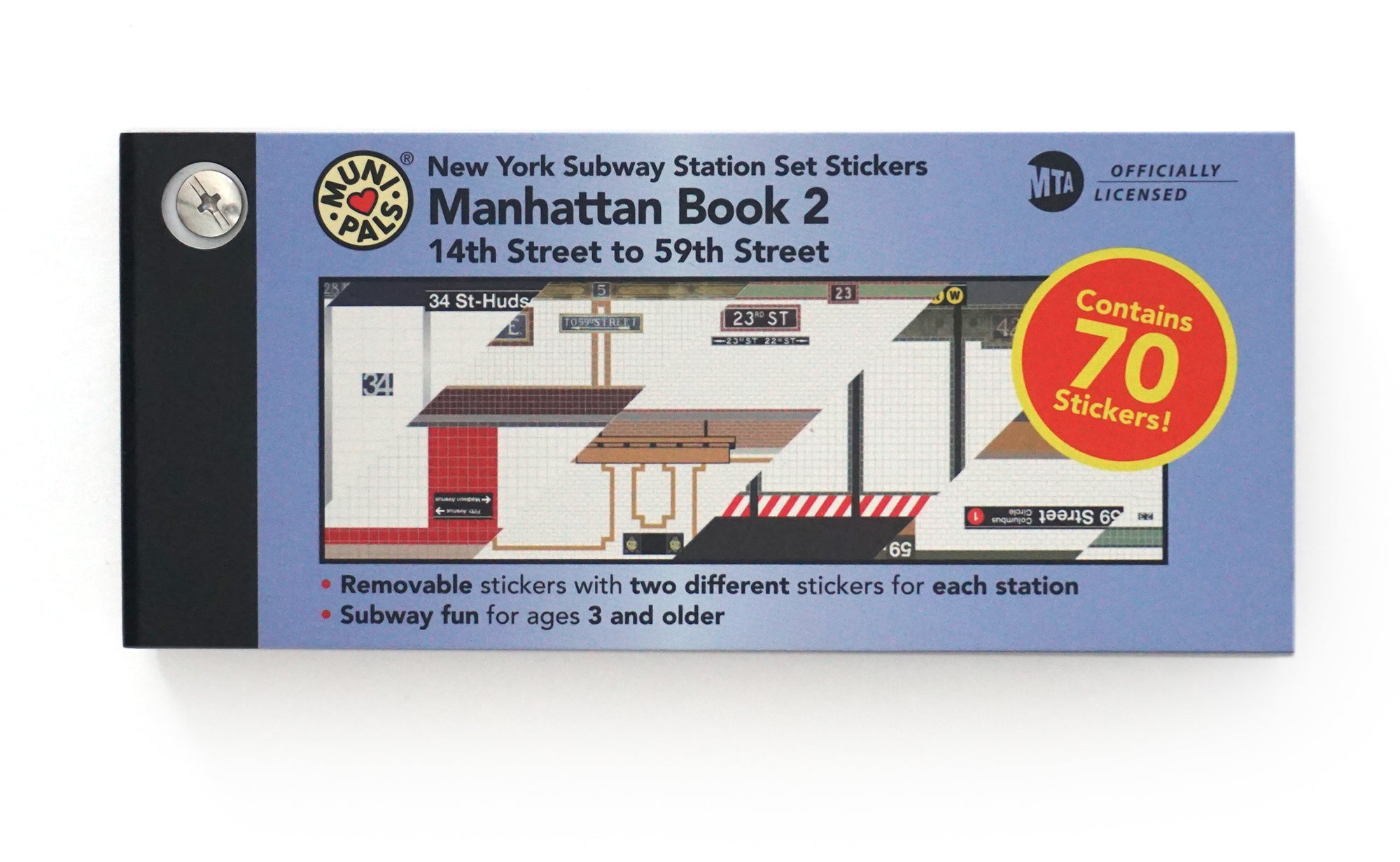 Sticker Book Manhattan Book-2 – Munipals